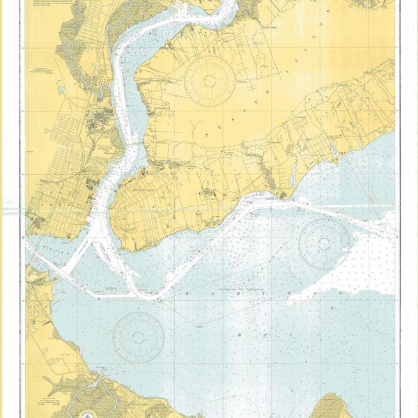 Nautical Chart - Etsy