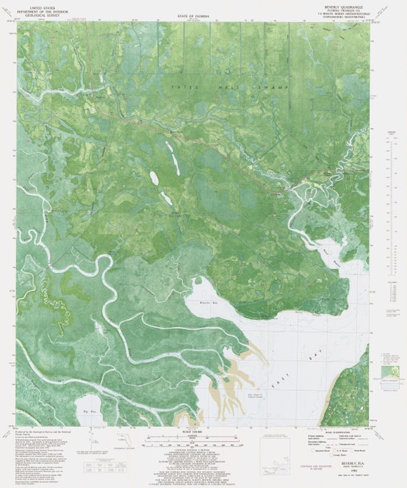 Beverly Florida Map ESI Habitat Regions In Florida | Florida Fish And
