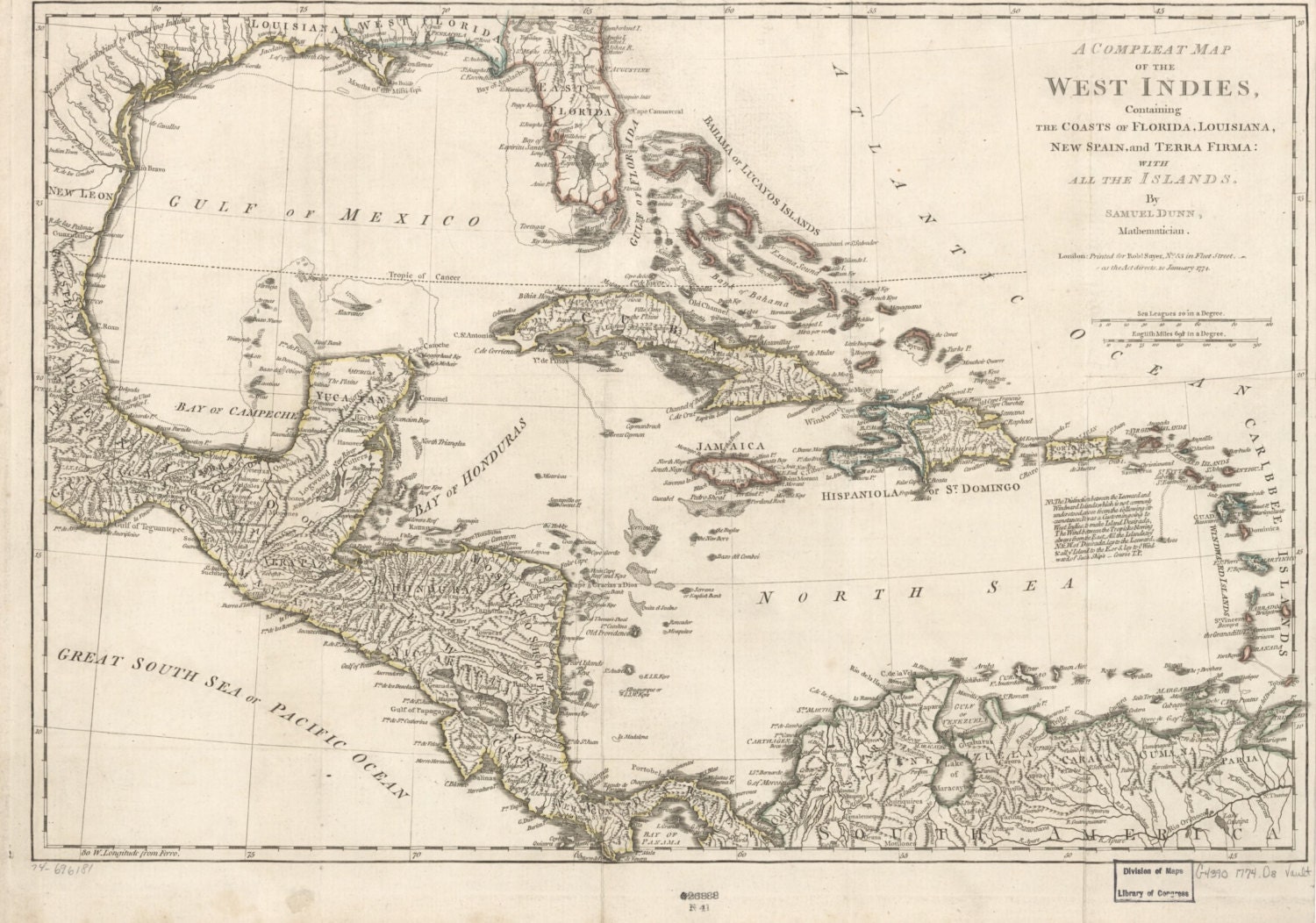 West Indies Map