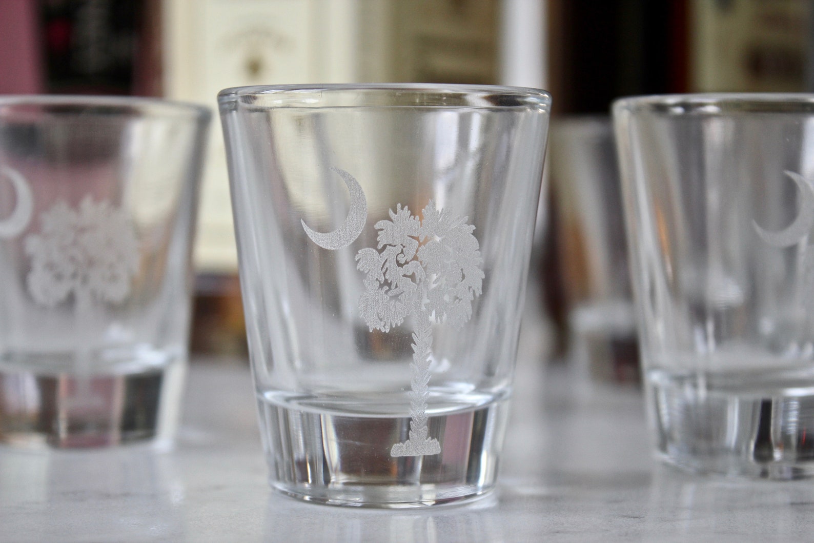 Custom Engraved Shot Glass - Etsy