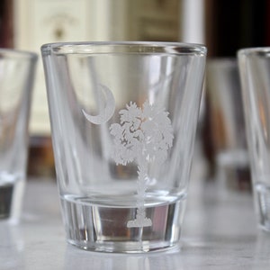 Custom Engraved Shot Glass - Etsy