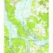 Lake George Michigan Topographic Map - 1951 - Nautical Chart Print - Etsy