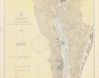 Cape Fear Print - Etsy