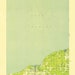 Port Wing Wisconsin Topographic Map 1943 - Nautical Chart Print - Etsy