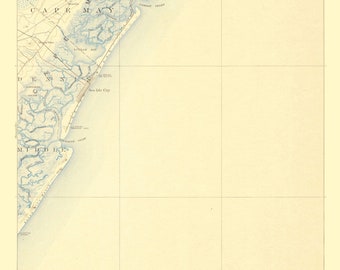 Sea Isle City Chart - Etsy