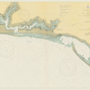 St. Joseph's Bay and St. Andrew's Bay (cape San Blas) Florida ...