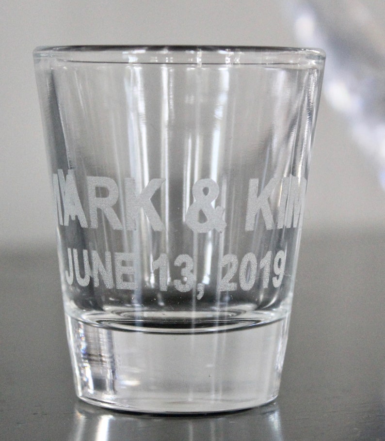Custom Engraved Shot Glass | Etsy