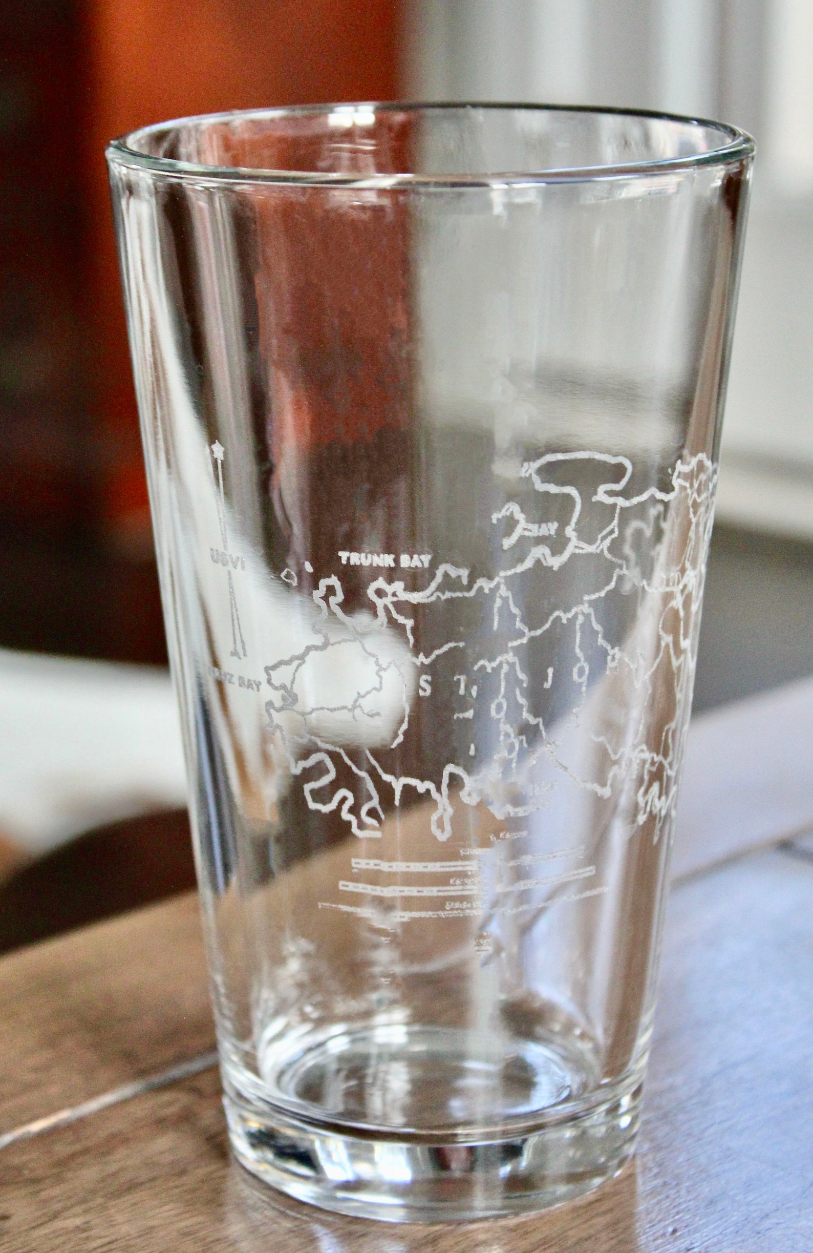 St. John Map Glasses Line Design - Etsy