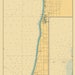 Lake Michigan Map Lake Macatawa to South Haven 1947 Nautical Chart ...