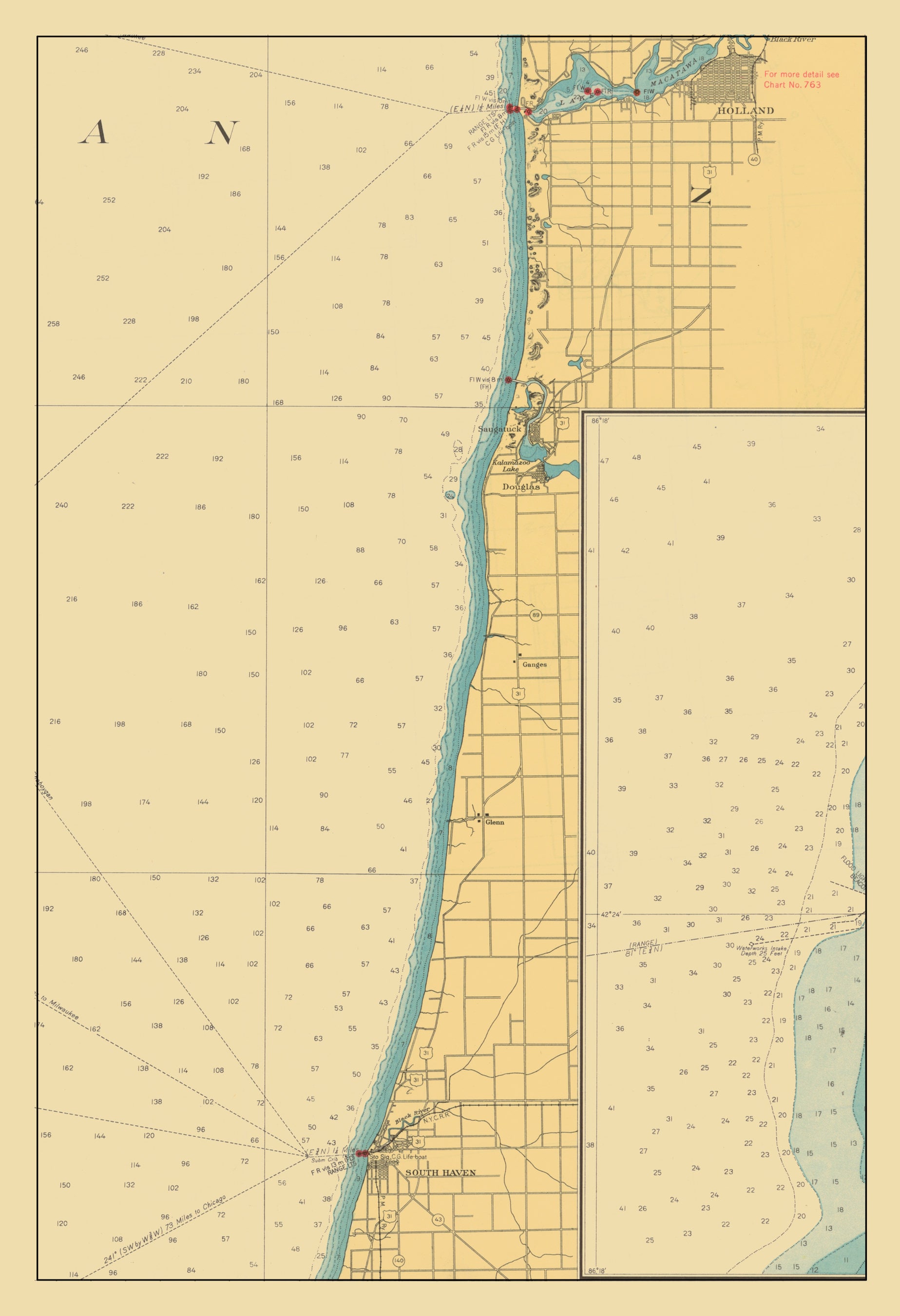 South Haven Michigan Map