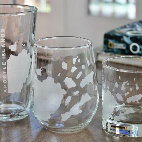 Apostle Islands Map - Etsy