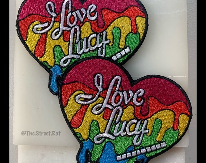 I Love Lucy “full Melt” Patch - Etsy