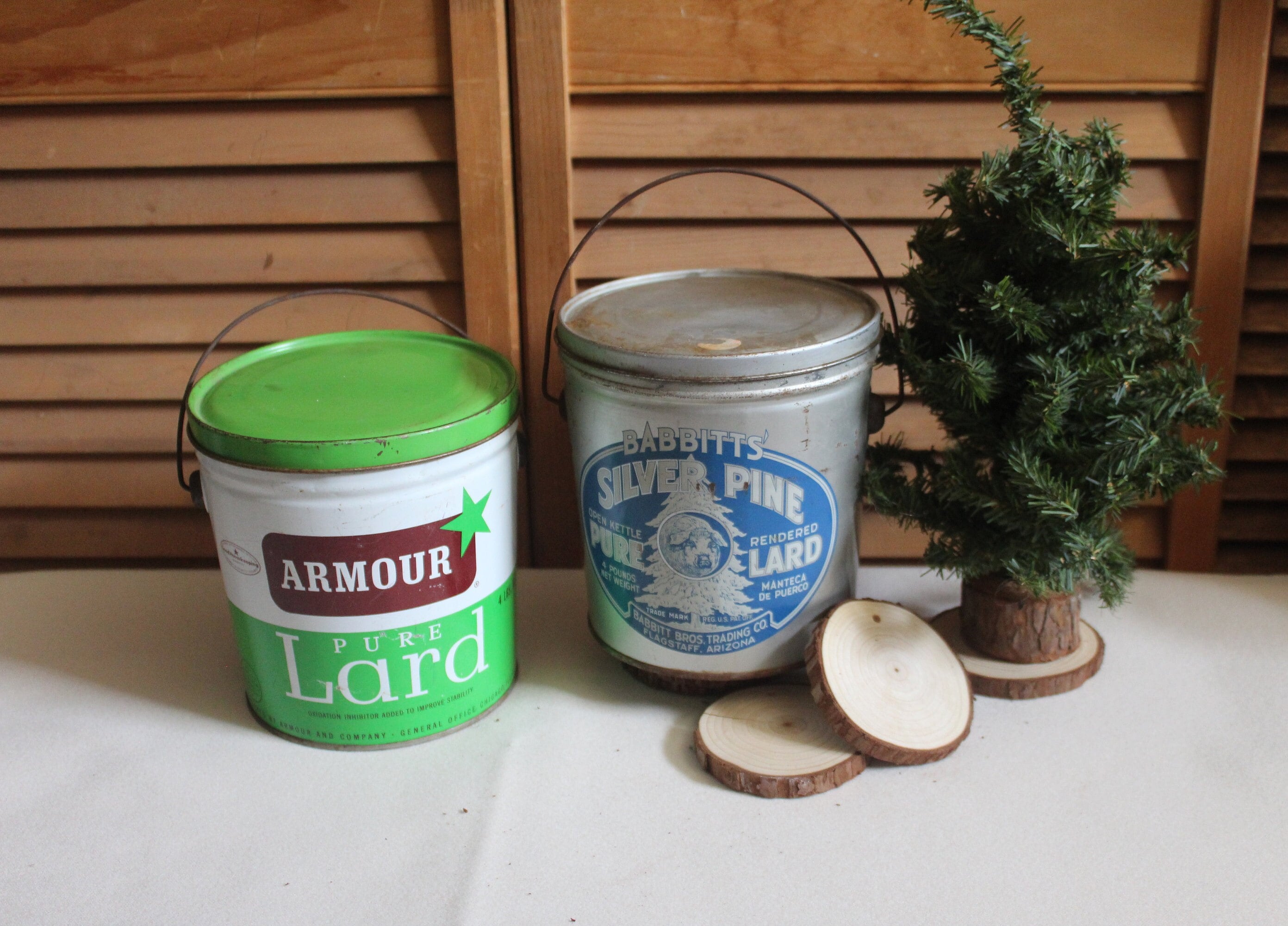 Vintage Lard Labels