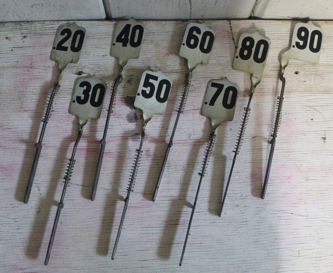 Vintage Cash Register Flags - Etsy