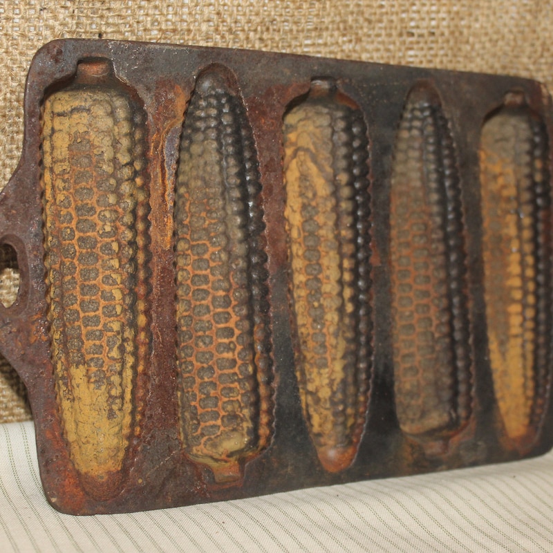 Cast Iron Corn Mold - Etsy