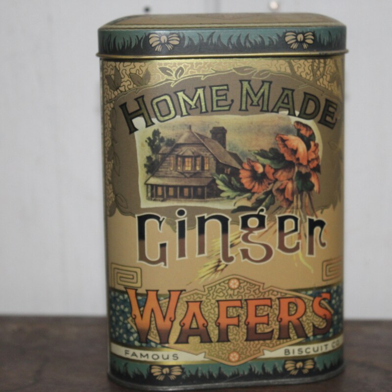 Ginger Wafers Tin - Etsy