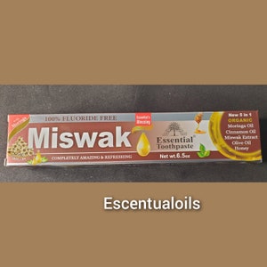 NINON MISWAK TOOTHPASTE 6.5oz 3 Tubes Pack - Etsy