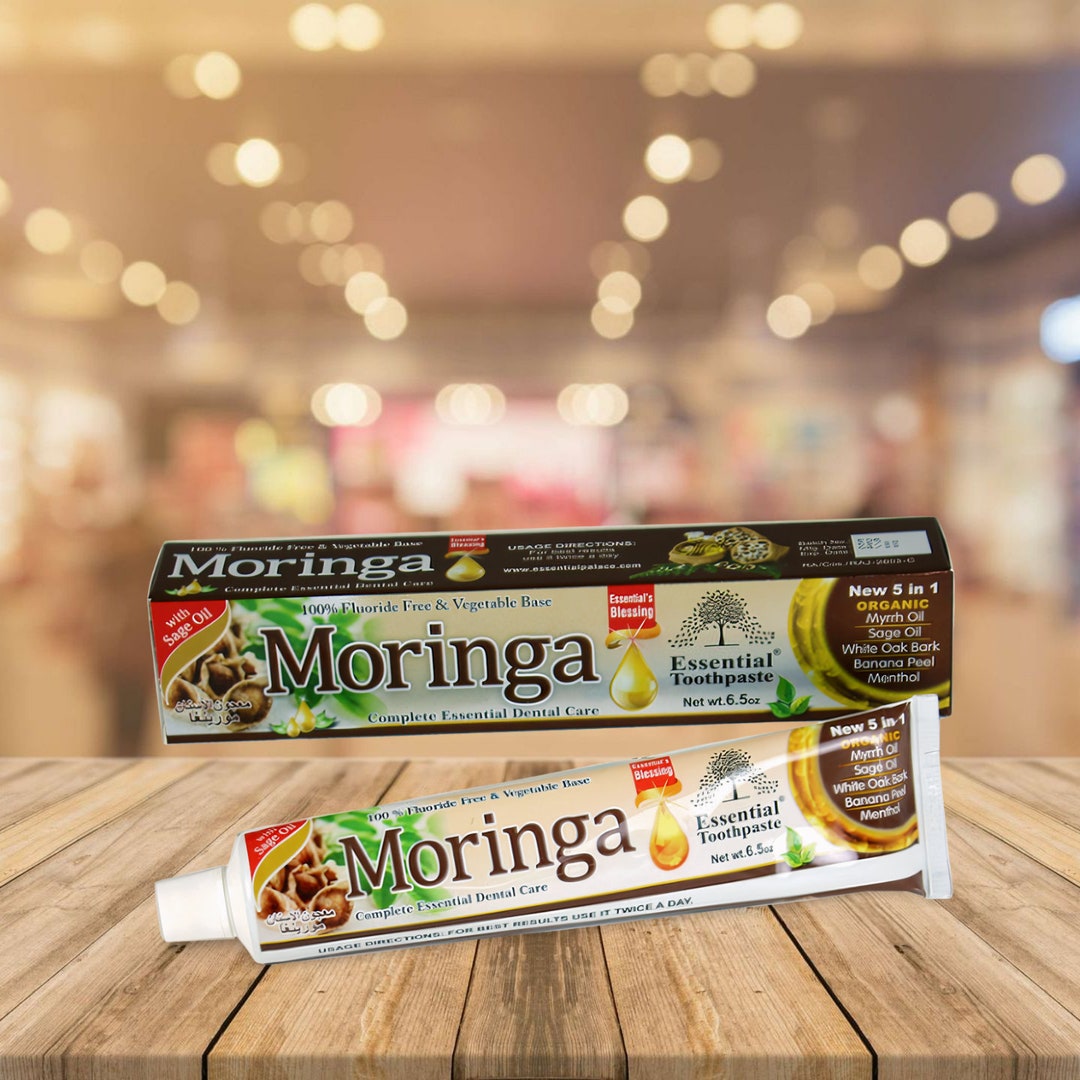 Moringa Toothpaste 5 in 1 Fluoride Free - Etsy