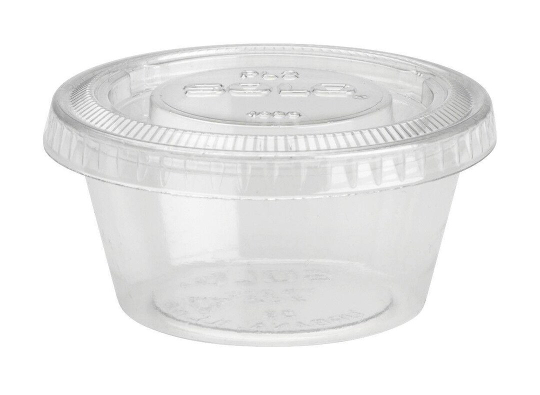2oz Plastic Containers With Lids 100pcs Qty 50 Containers - Etsy