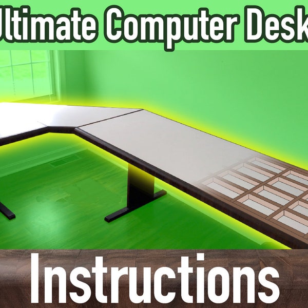 Computer Desk - Etsy