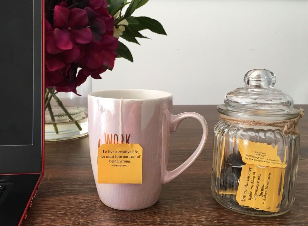 Custom Personalized Tea Teabags With Unique Tags Featuring Your Choice ...