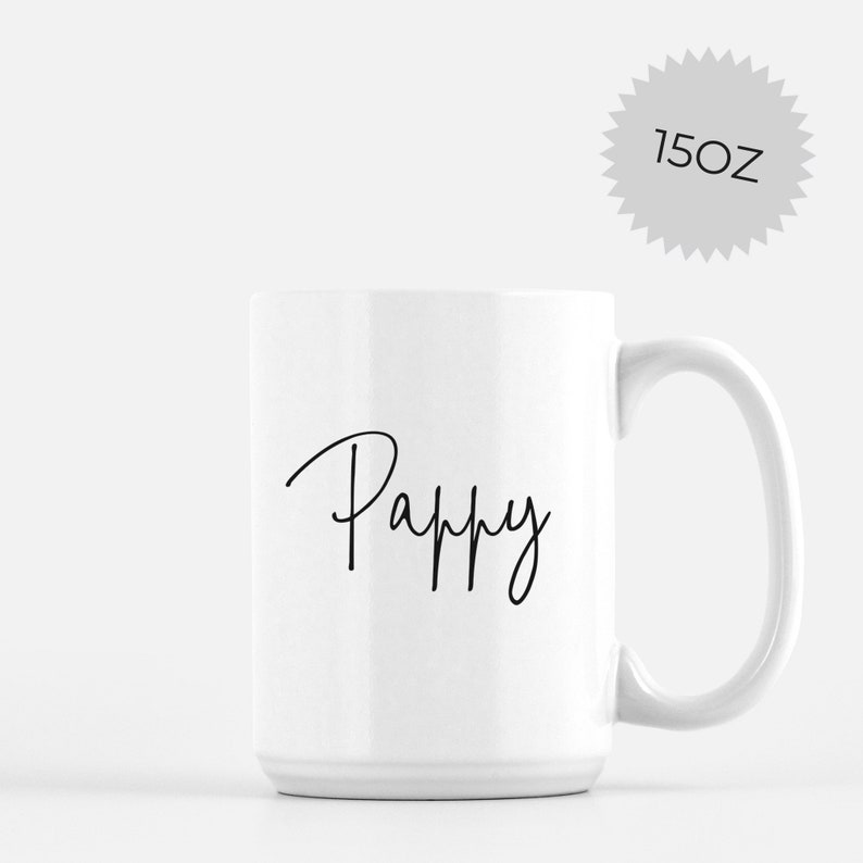 Grammy and Pappy Mug, Best Grammy Gift, Pappy Coffee Mug, Est 2026 ...