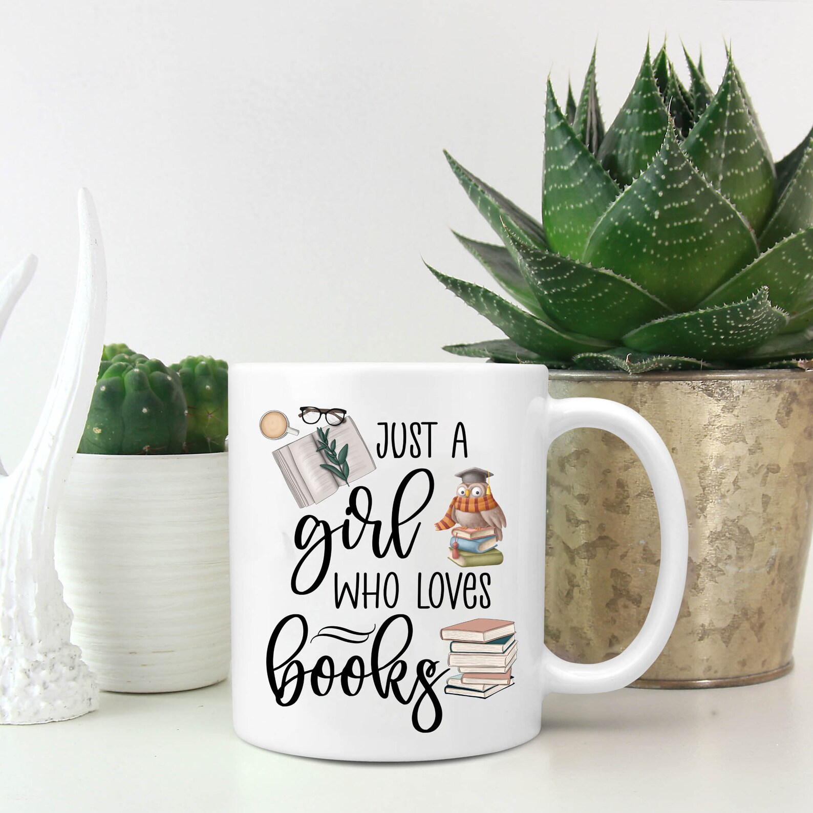 Book Lover Mug, Book Lovers Gifts, Personalized Reading Mug for Book ...
