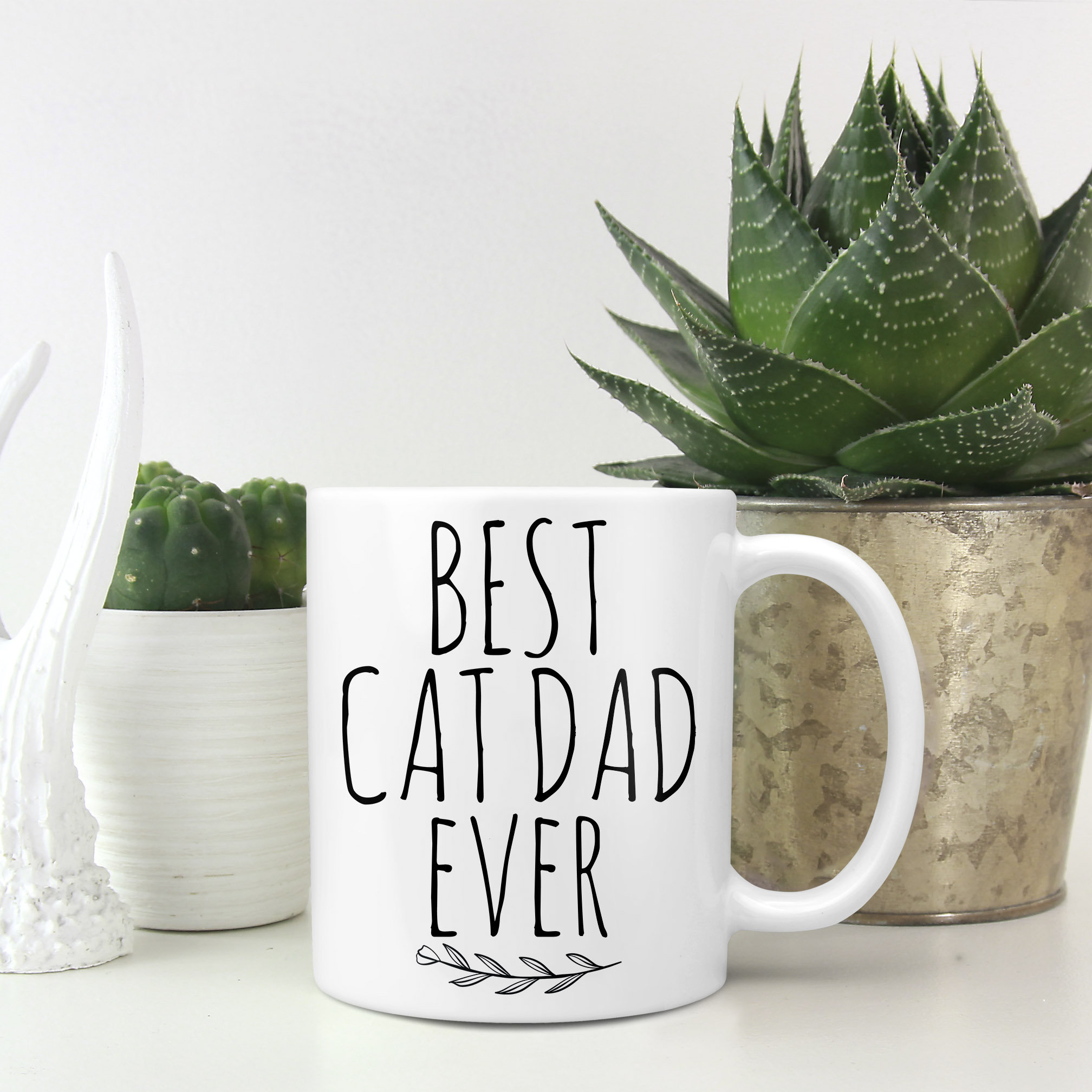 Custom Cat Dad Mug Best Cat Dad Ever Cat Lover Gift Men - Etsy