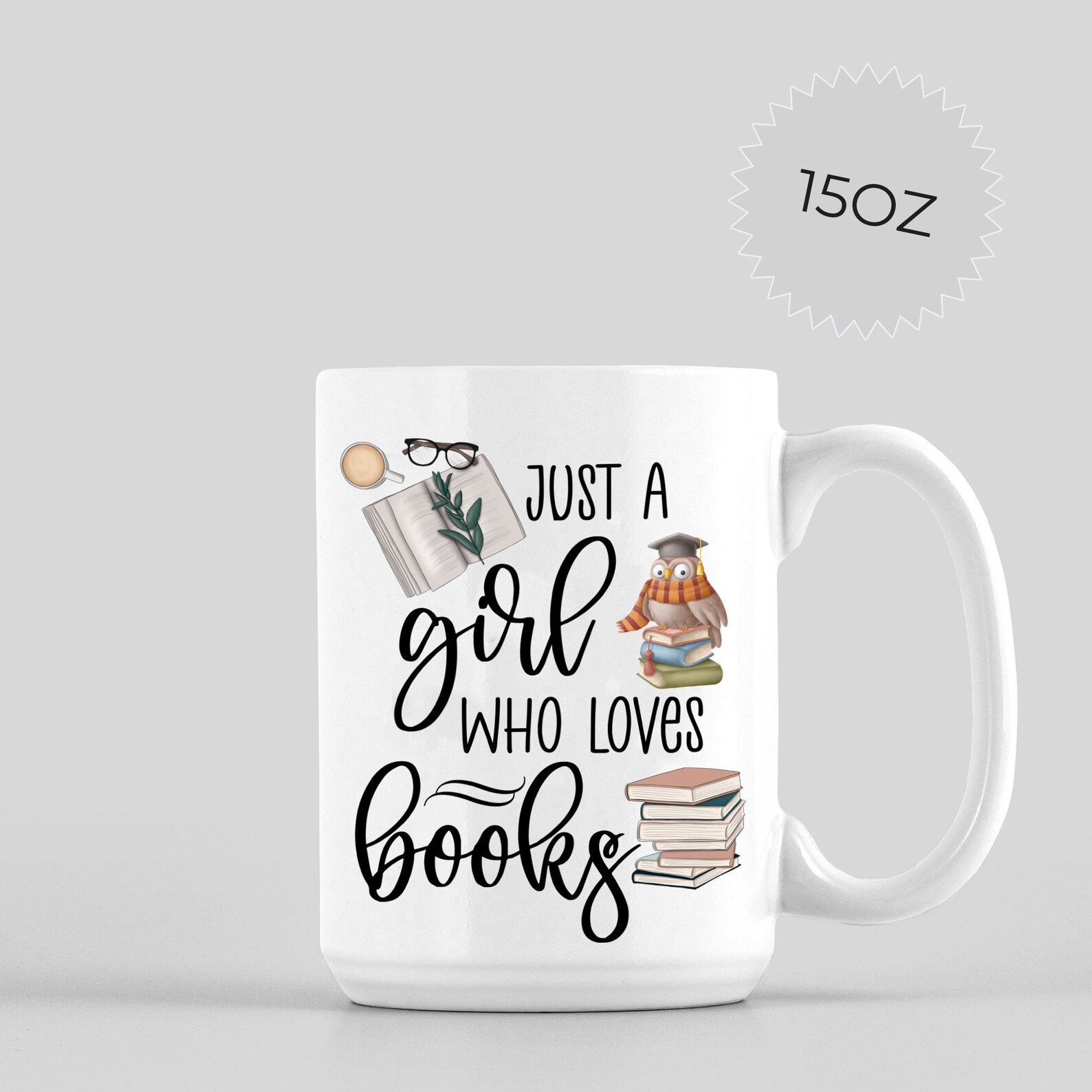Book Lover Mug Book Lovers Gifts Personalized Reading Mug - Etsy