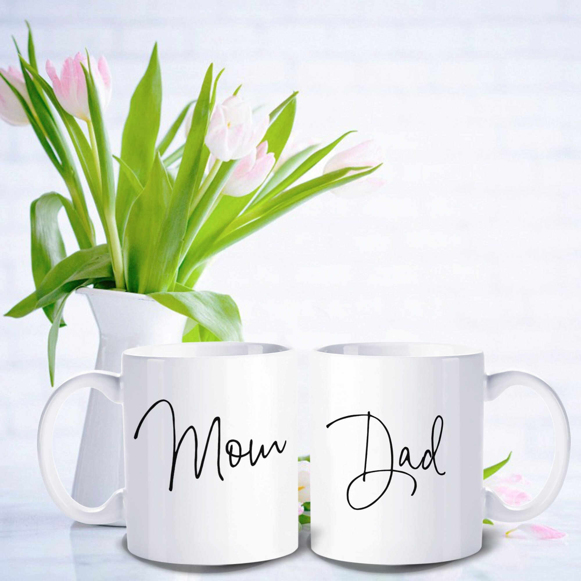 New Mom New Dad New Parents Mug Set Gift Est 2020 Gift | Etsy