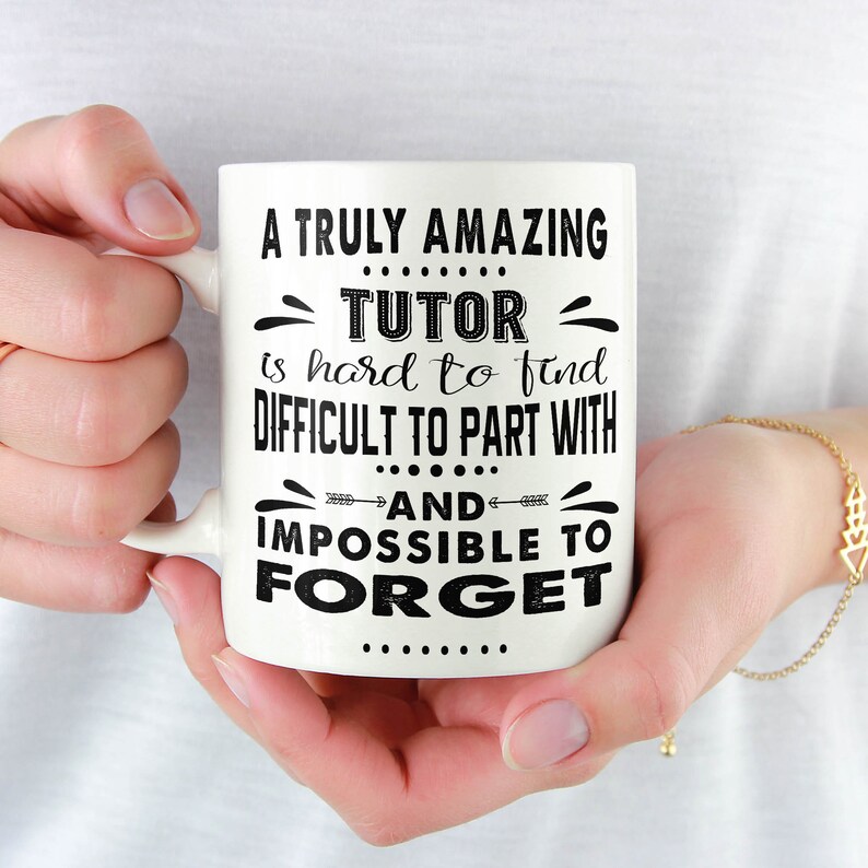 Gift for Tutor, Tutor Thank You Gift, Tutor Coffee Mug, - PRO002 - Etsy