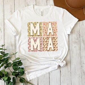 Leopard Print Mama Mini Shirt, Mom and Daughter Shirts, Boho Shirt ...
