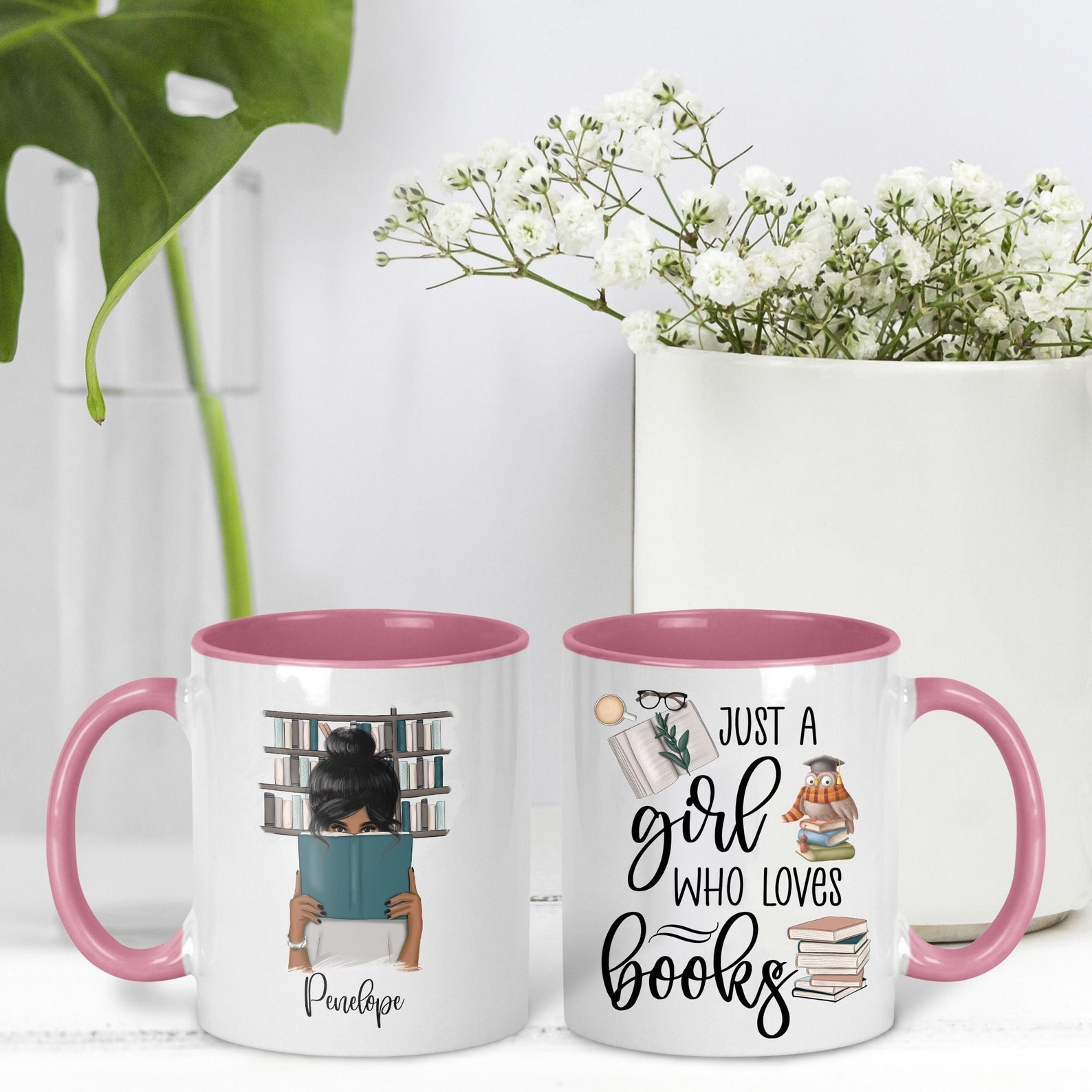 Book Lover Mug Book Lovers Gifts Personalized Reading Mug - Etsy