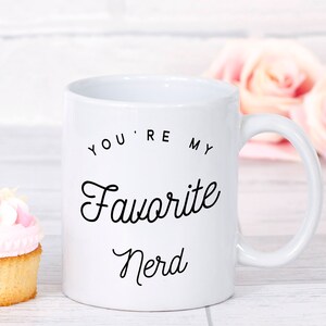 Geek and Nerd wedding mug set gift Nerd gifts for him | Etsy