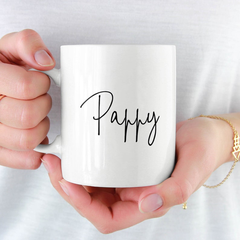 Grammy and Pappy Mug, Best Grammy Gift, Pappy Coffee Mug, Est 2026 ...