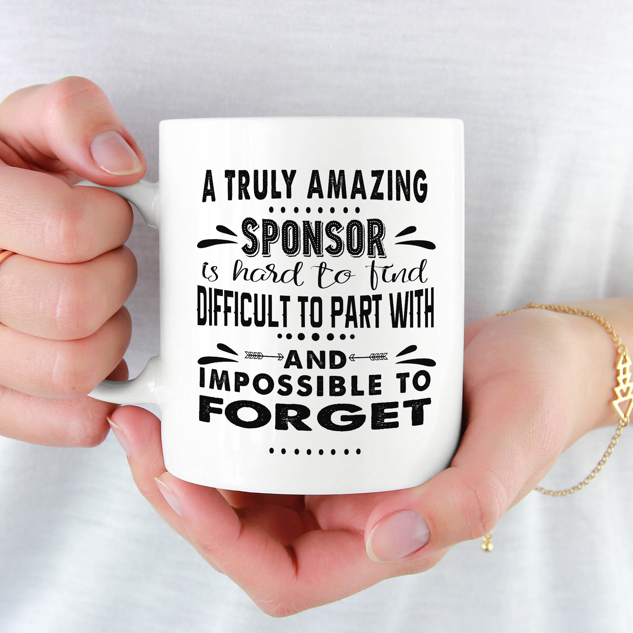 Sponsor gift Confirmation Sponsor Gift Appreciation Gift | Etsy