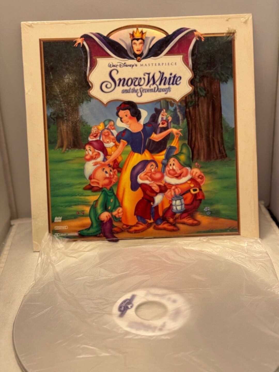 Walt Disney's Snow White and the Seven Dwarfs Laserdisc - Etsy