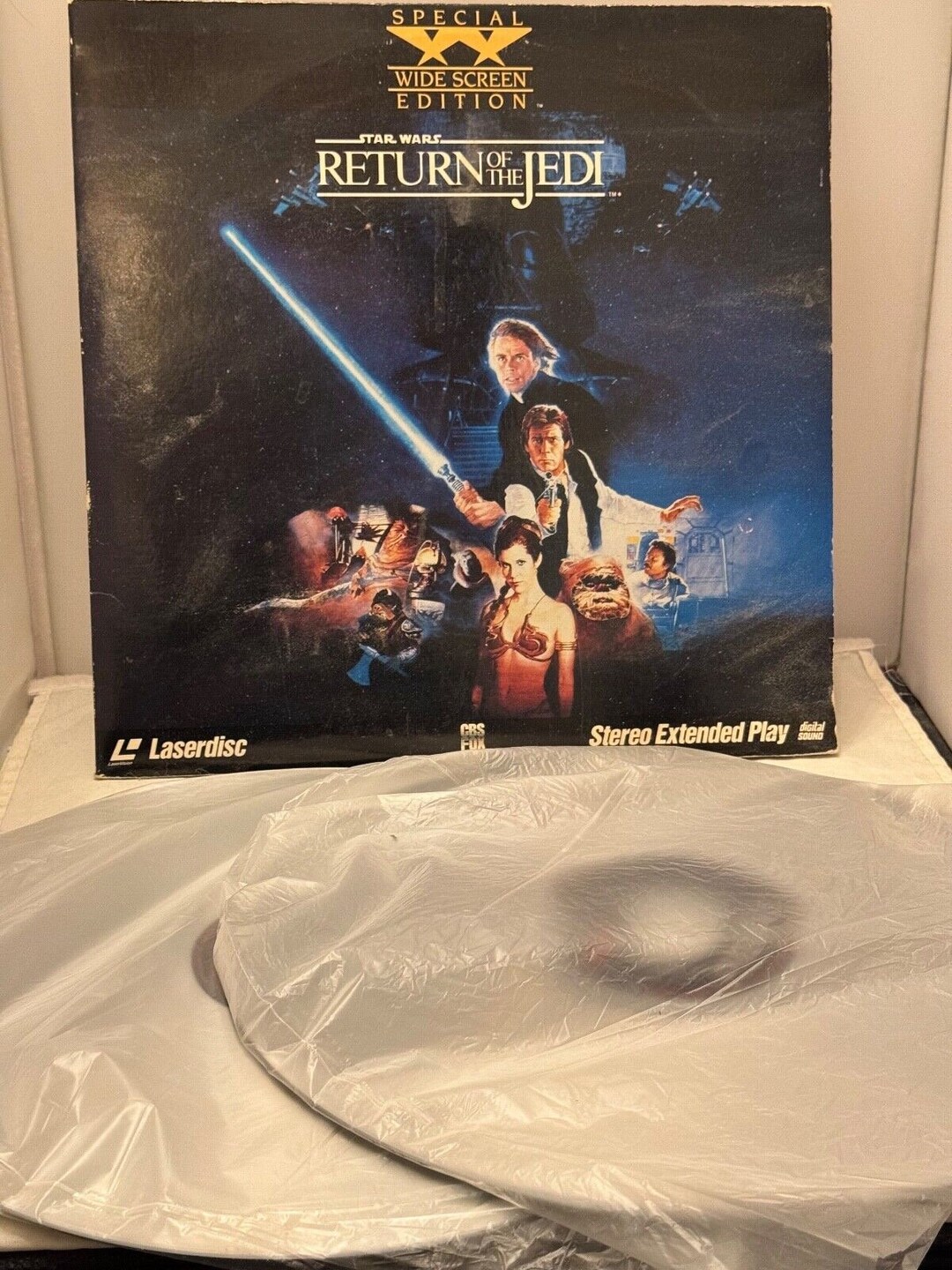 1990 Star Wars Return of the Jedi Fox Video Stereo Extended Play 2 ...