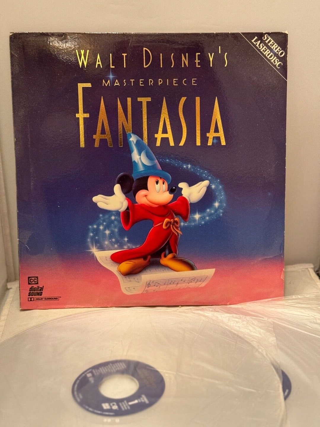 Walt Disney's Masterpiece Fantasia Stereo Laserdisc - Etsy