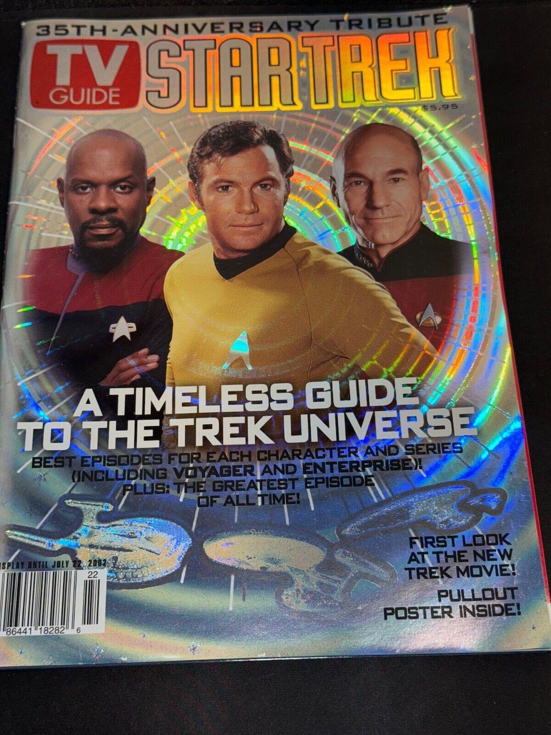 2002 TV Guide Star Trek 35th Anniversary Kirk Picard Sisko Issue - Etsy