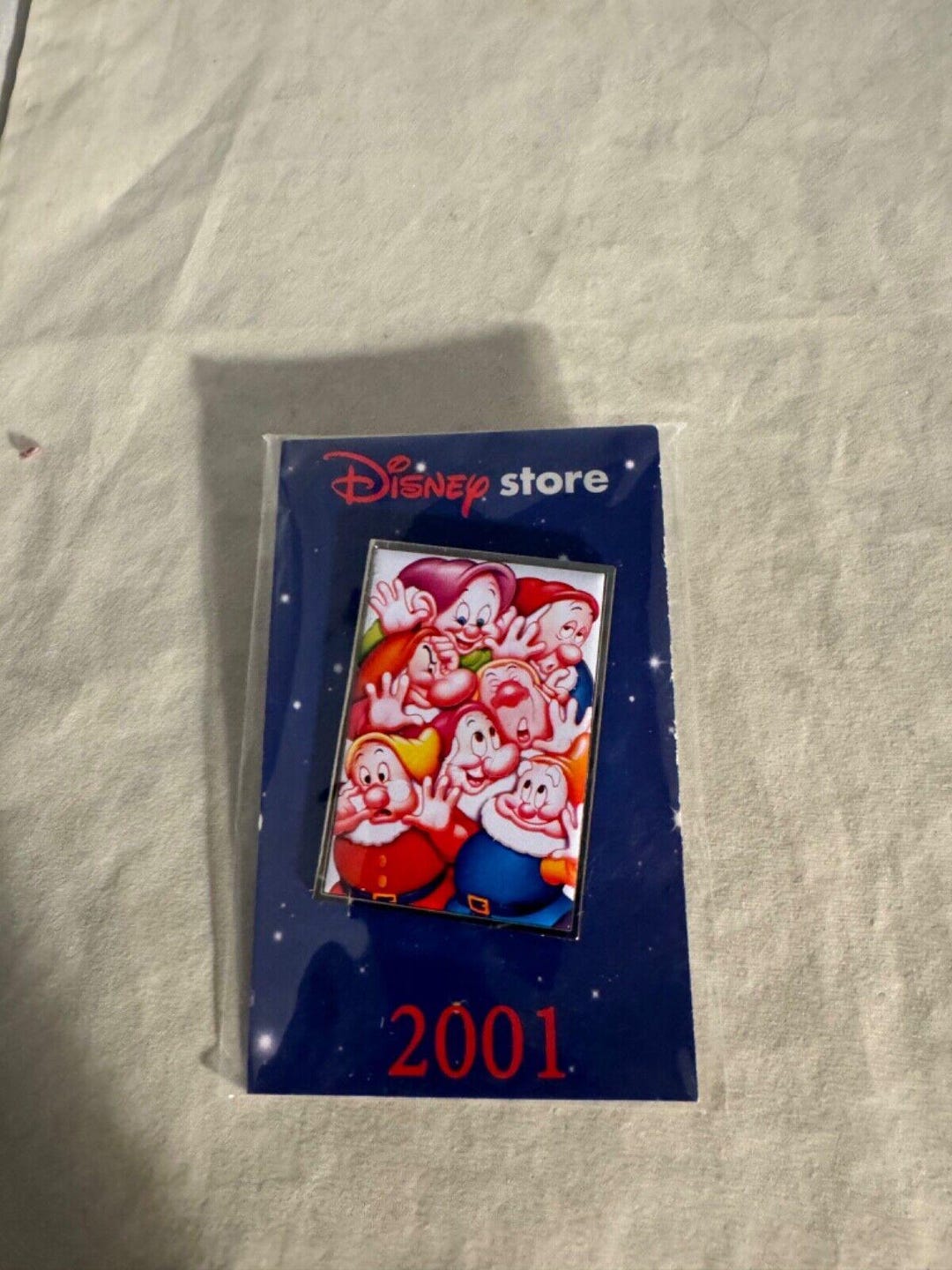 2001 Disney Store Snow White Seven Dwarfs Rectangular Pin - Etsy