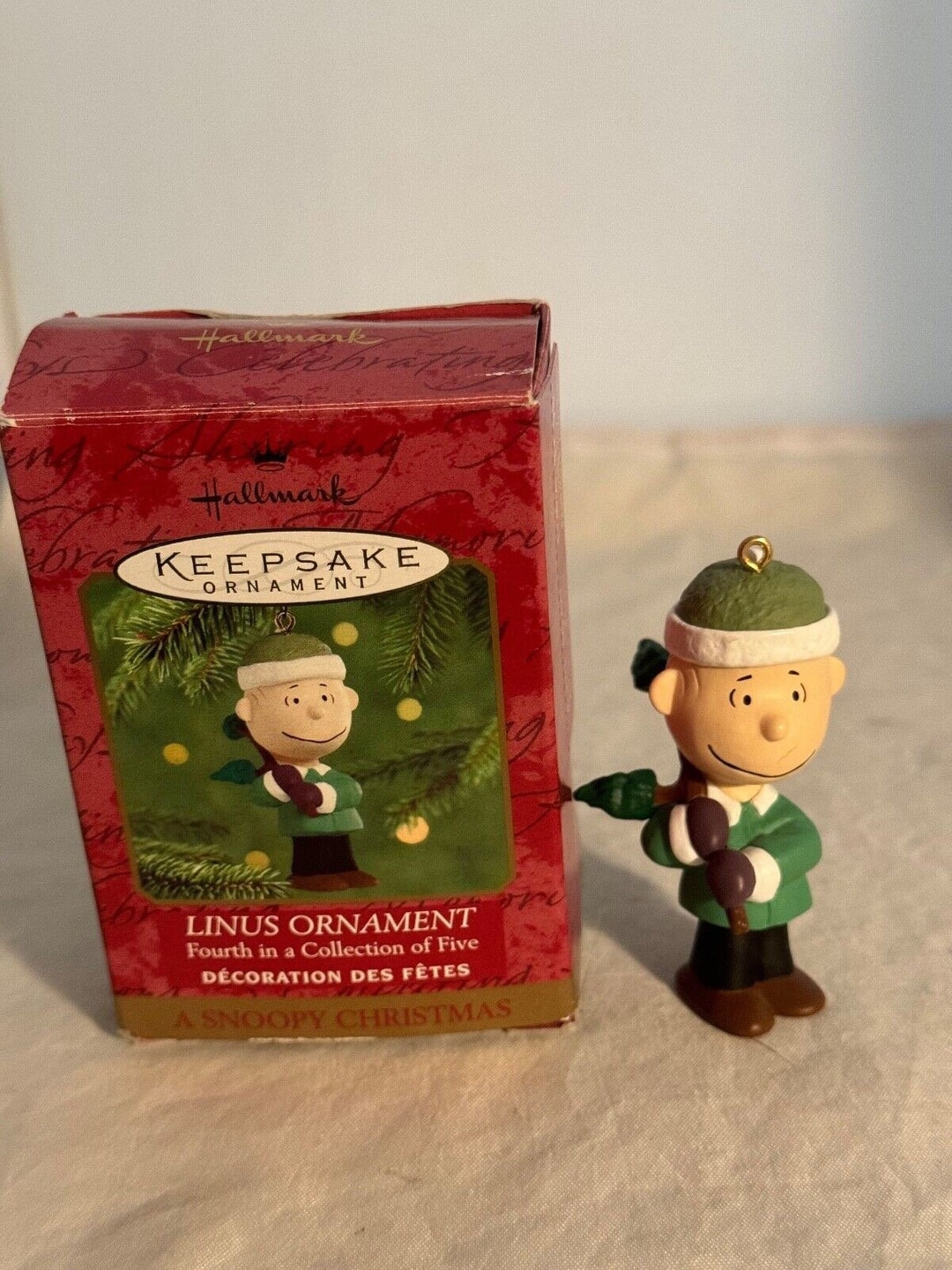 2000 Hallmark Peanuts A Snoopy Christmas Linus Ornament - Etsy