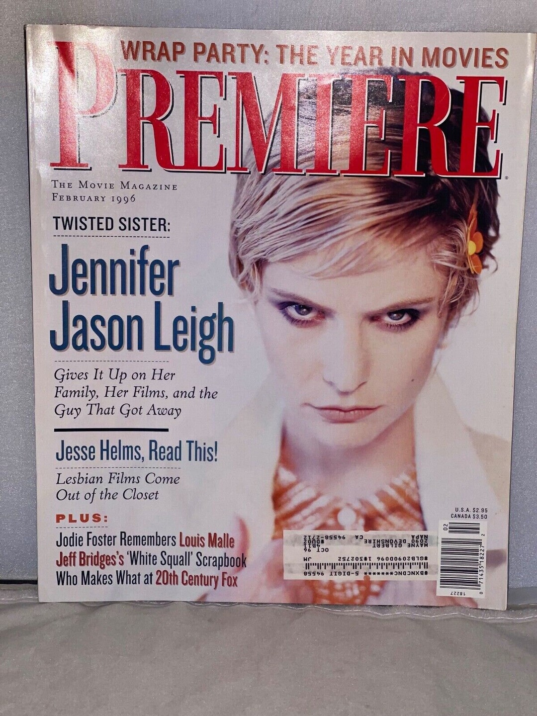 February 1996 Premiere Movie Magazine Jennifer Jason Leigh Year in ...