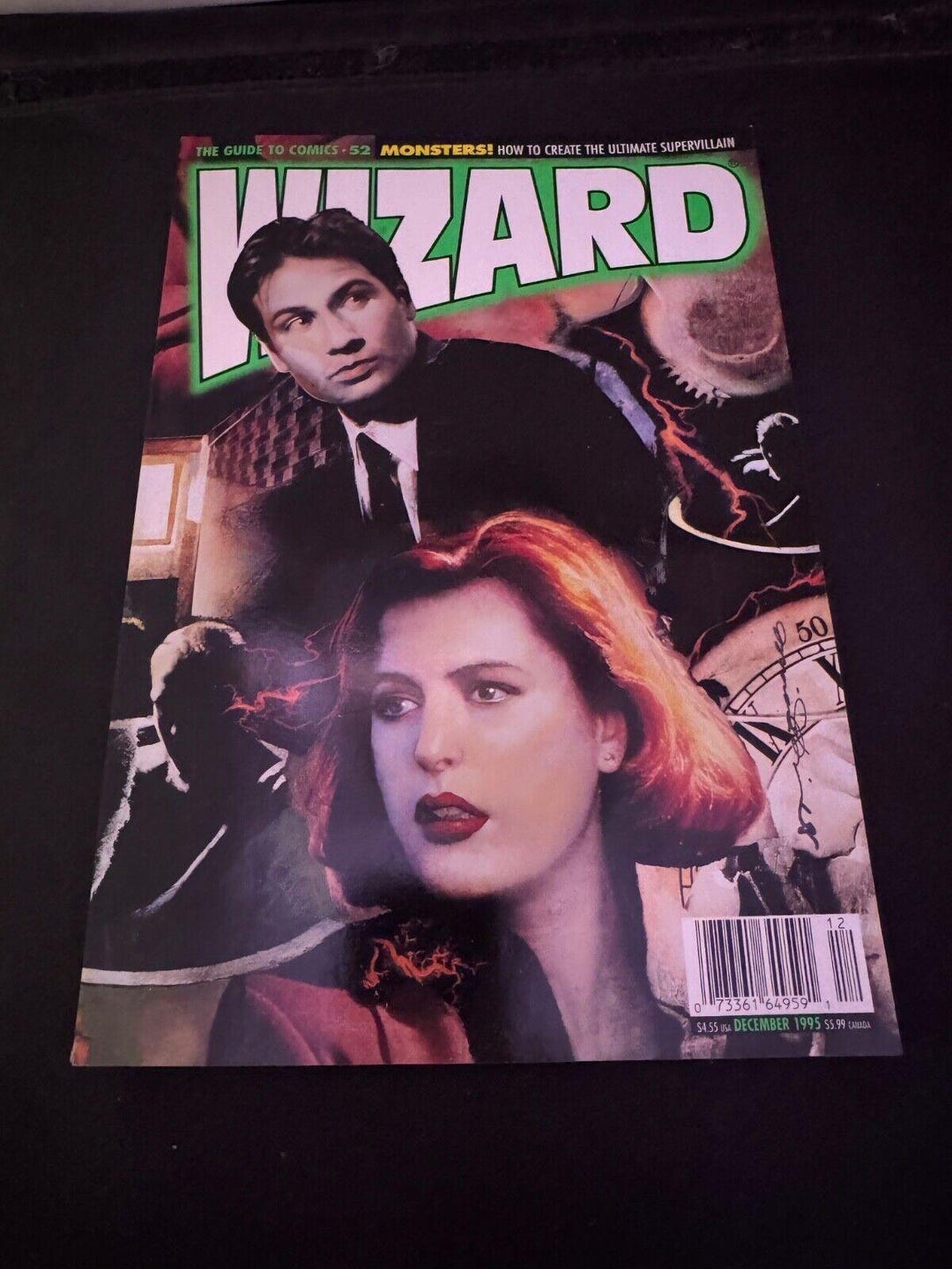 December 1995 Wizard Comic Guide #52 X-files - Etsy