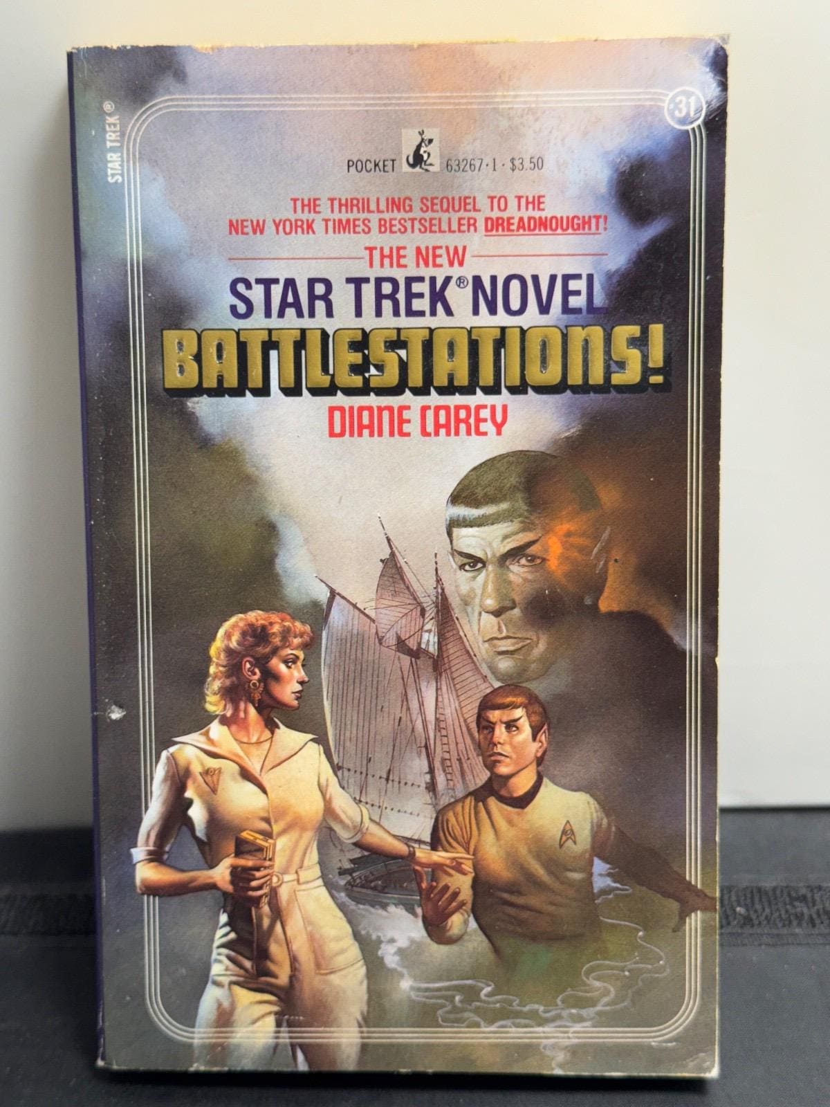 1986 Star Trek Original Series Battlestations! Pocket Books Paperback ...