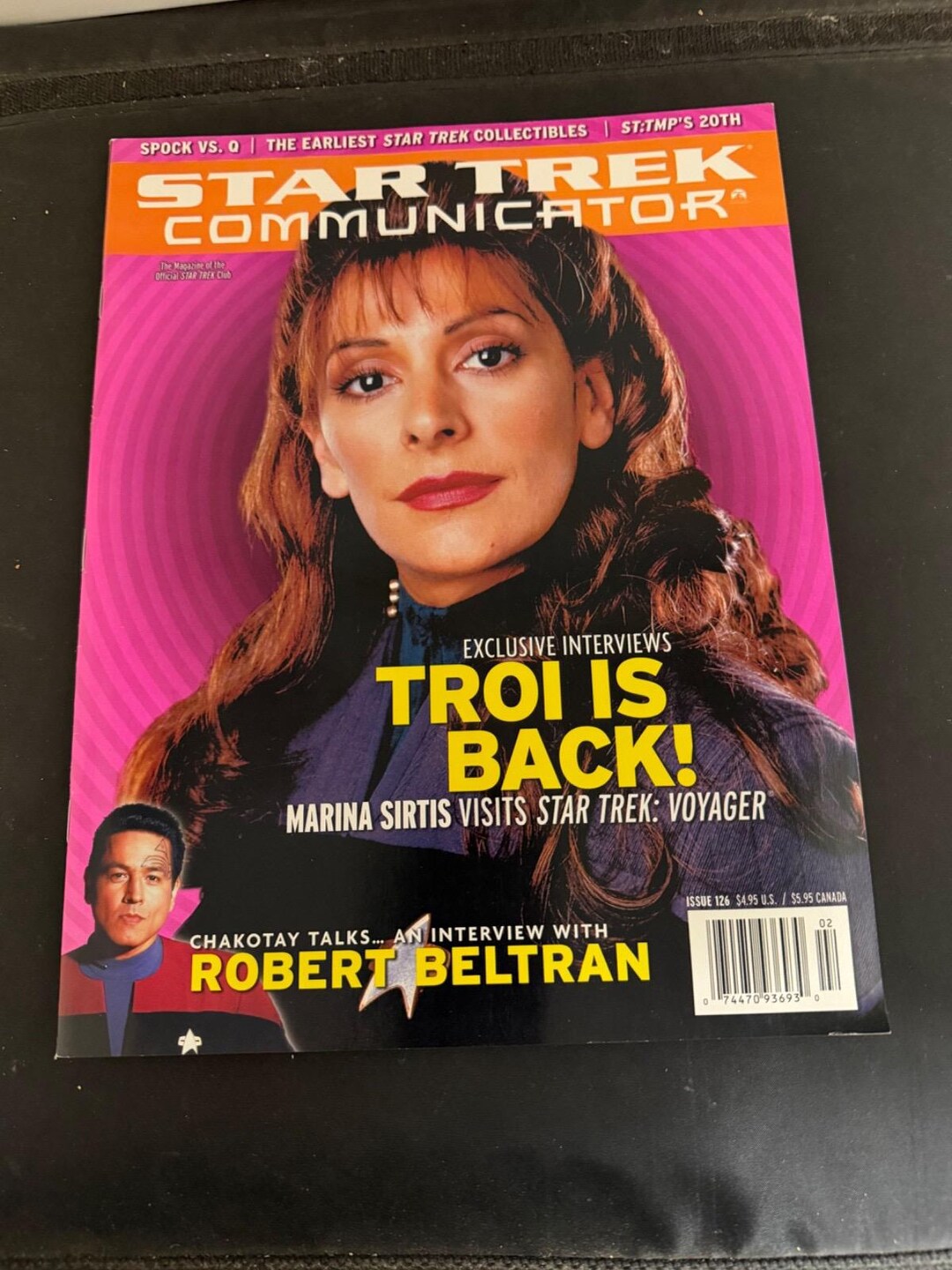 1999 Star Trek Communicator Magazine Voyager Troi is Back Issue #126 - Etsy