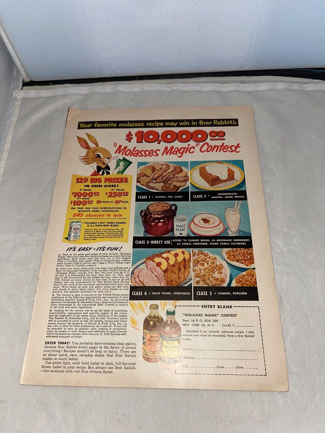 October 1955 Western Family Magazine Brer Rabbit Molasses & Del Monte ...