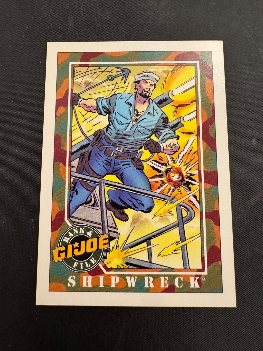 1991 Impel Hasbro G.I. Joe Shipwreck Rank & File Trading Card #25 - Etsy