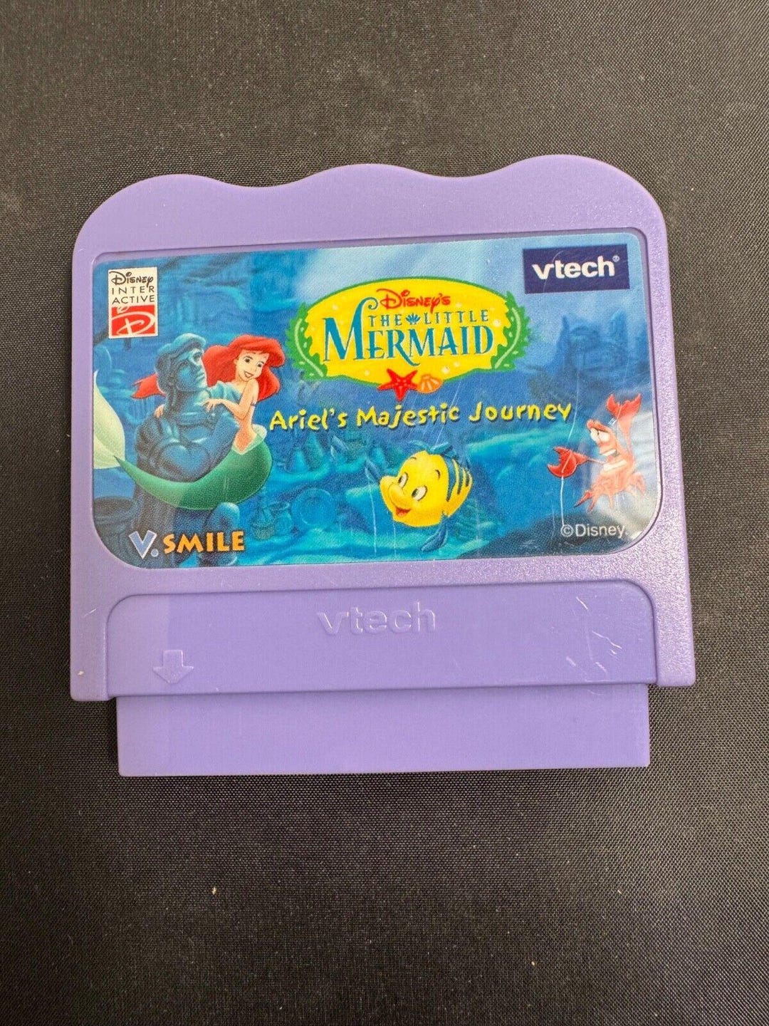 Vtech V.smile Disney the Little Mermaid Ariel's Majestic Journey Game ...