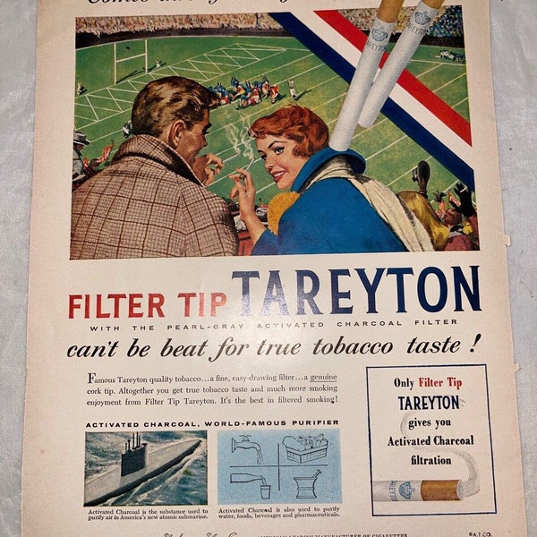 Tareyton Cigarettes - Etsy